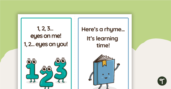 Attention-Grabbing Phrase Cards | Teach Starter