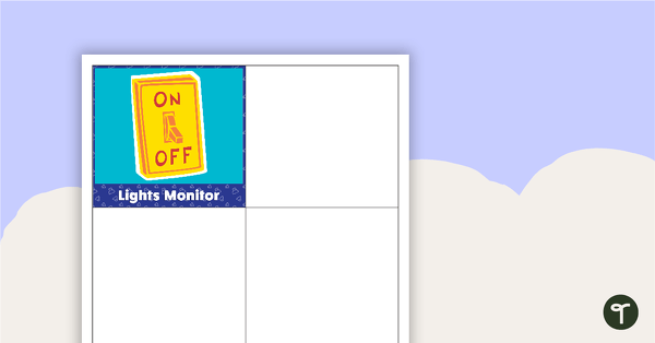 Classroom Helpers Display | Teach Starter