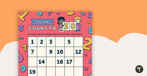 Numbers 30 40 Teach Starter