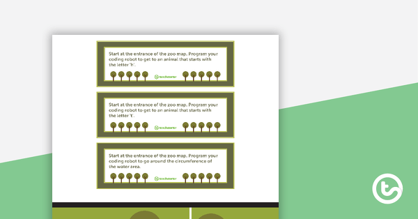 Coding Robot Zoo Mat | Teach Starter