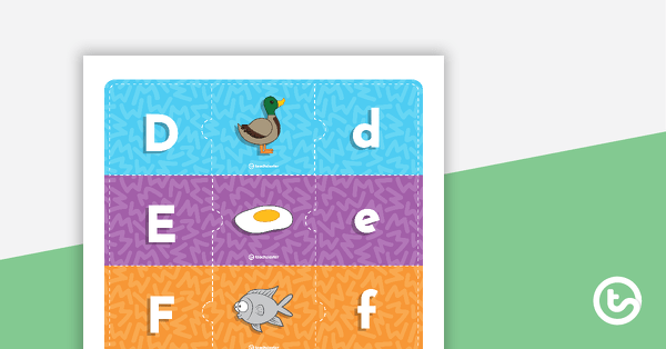 Alphabet Puzzle Activity | Teach Starter